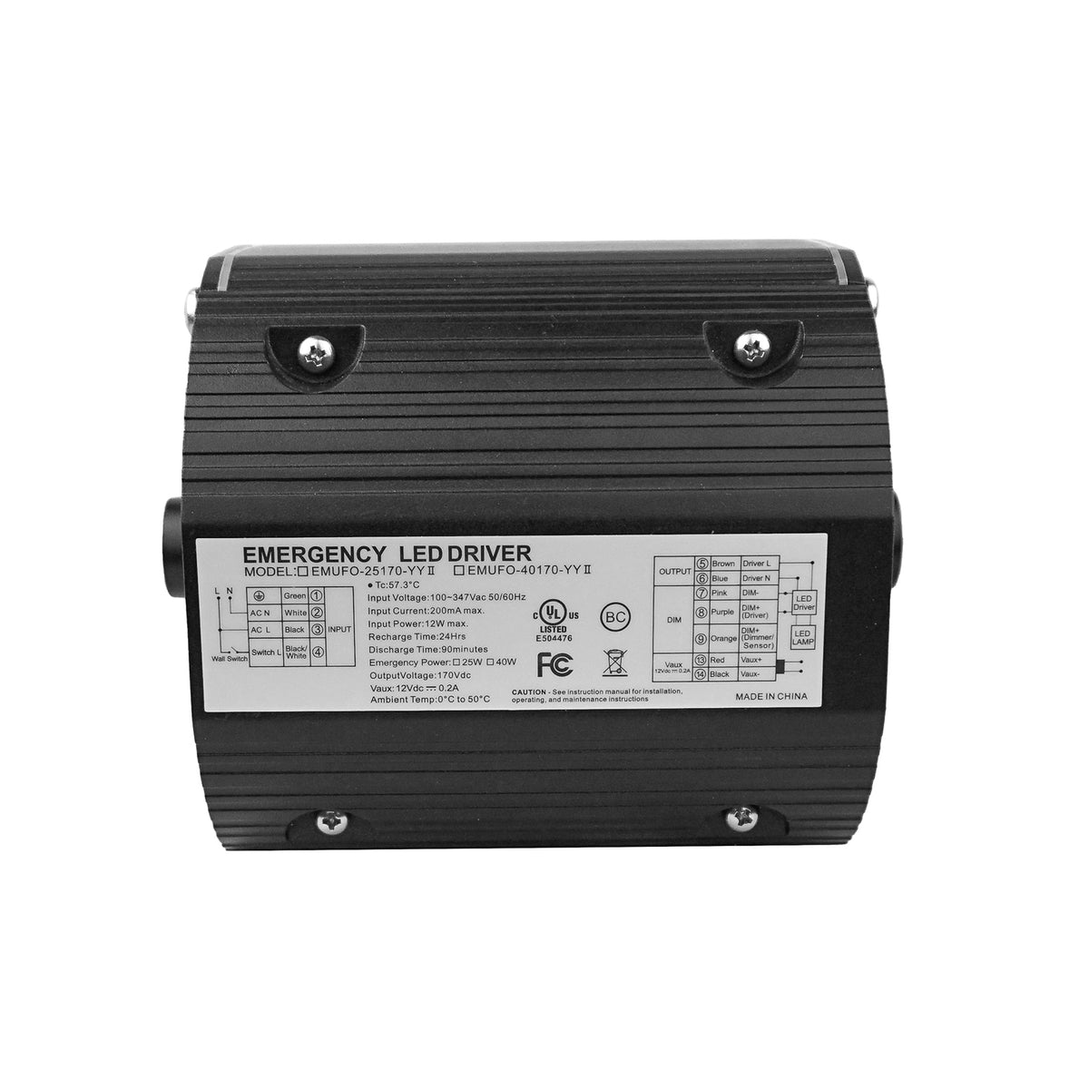 40W UFO High Bay Emergency Driver – Ledsion Lighting