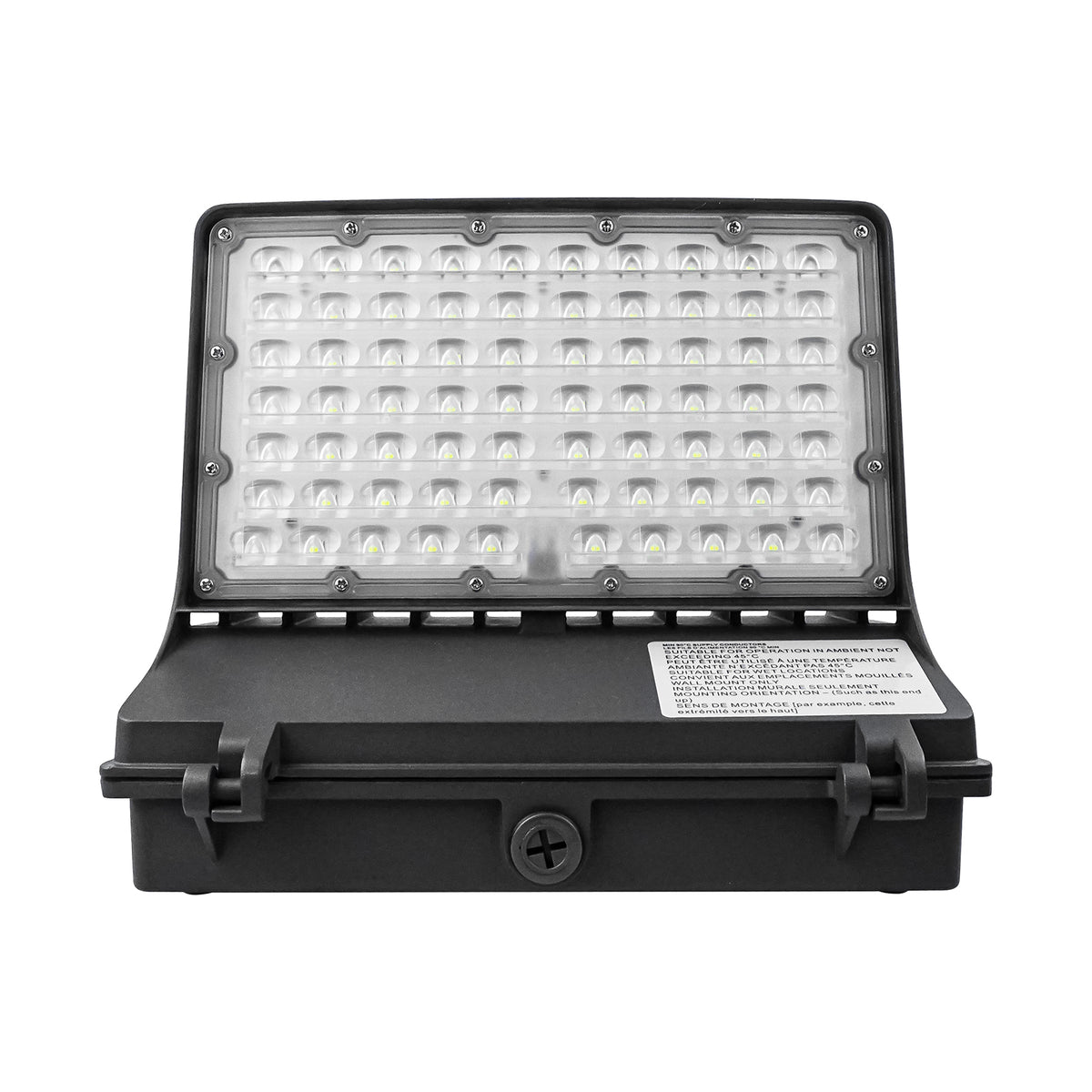 LEDSION 20W/40W/60W/80W Wattage Tunable Full Cut Off Wall Pack ...