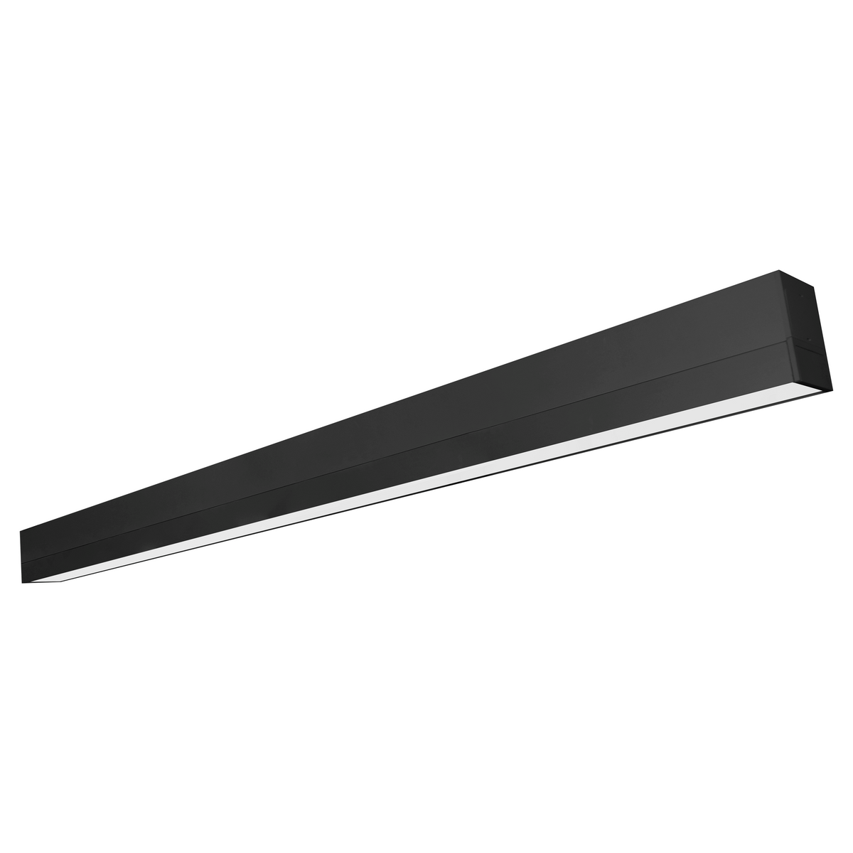 4FT Black Linear Strip Light 40/50/60W Wattage Selectable-CCT 3500K/40 ...