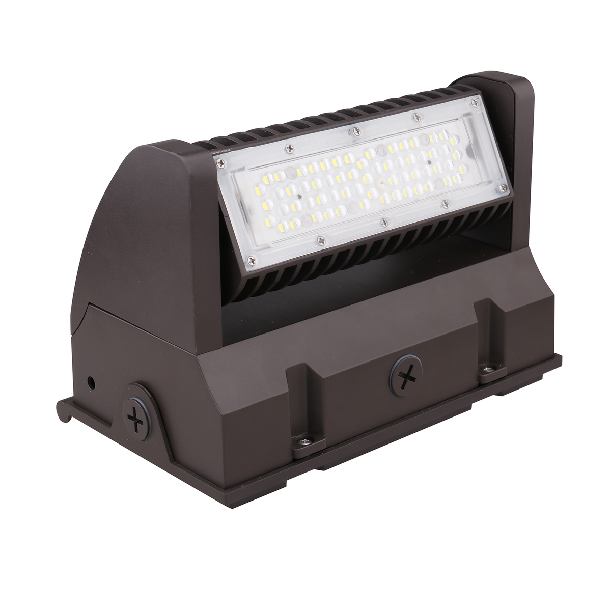 Wall pack led light up down rotatable, Led adjustable wall pack, Bronze ...